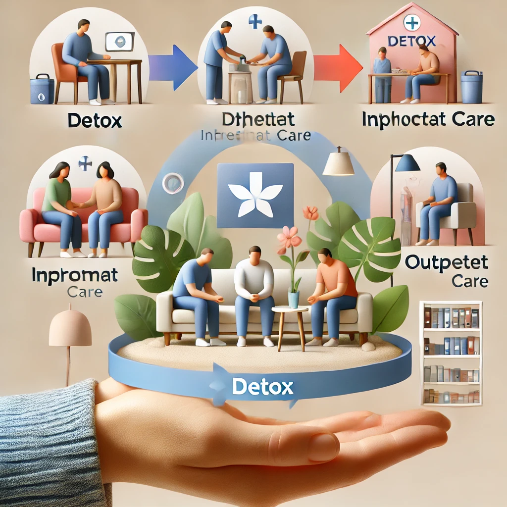 Levels of addiction care - Georgia Addiction Treatment Center